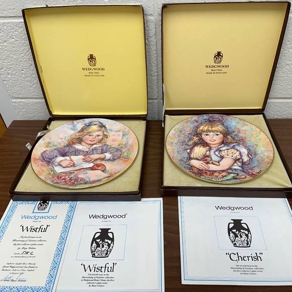 Wedgwood | Kitchen | 978 198 Vintage Mary Vickers Wedgwood Plates ...